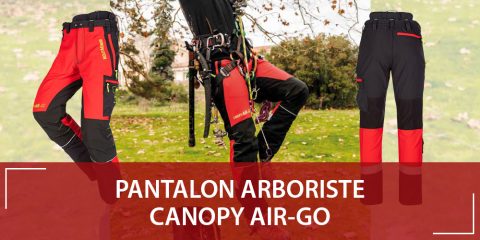CANOPY AIR-GO : un pantalon arboriste signé SIP PROTECTION